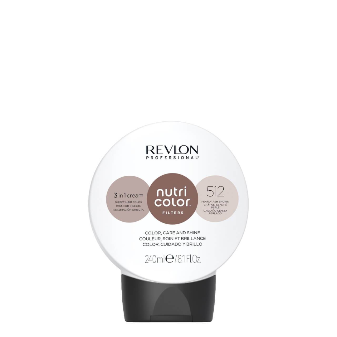 Revlon Professional Nutri Color Filters 240ml - 512 Pearly Ash Brown ...