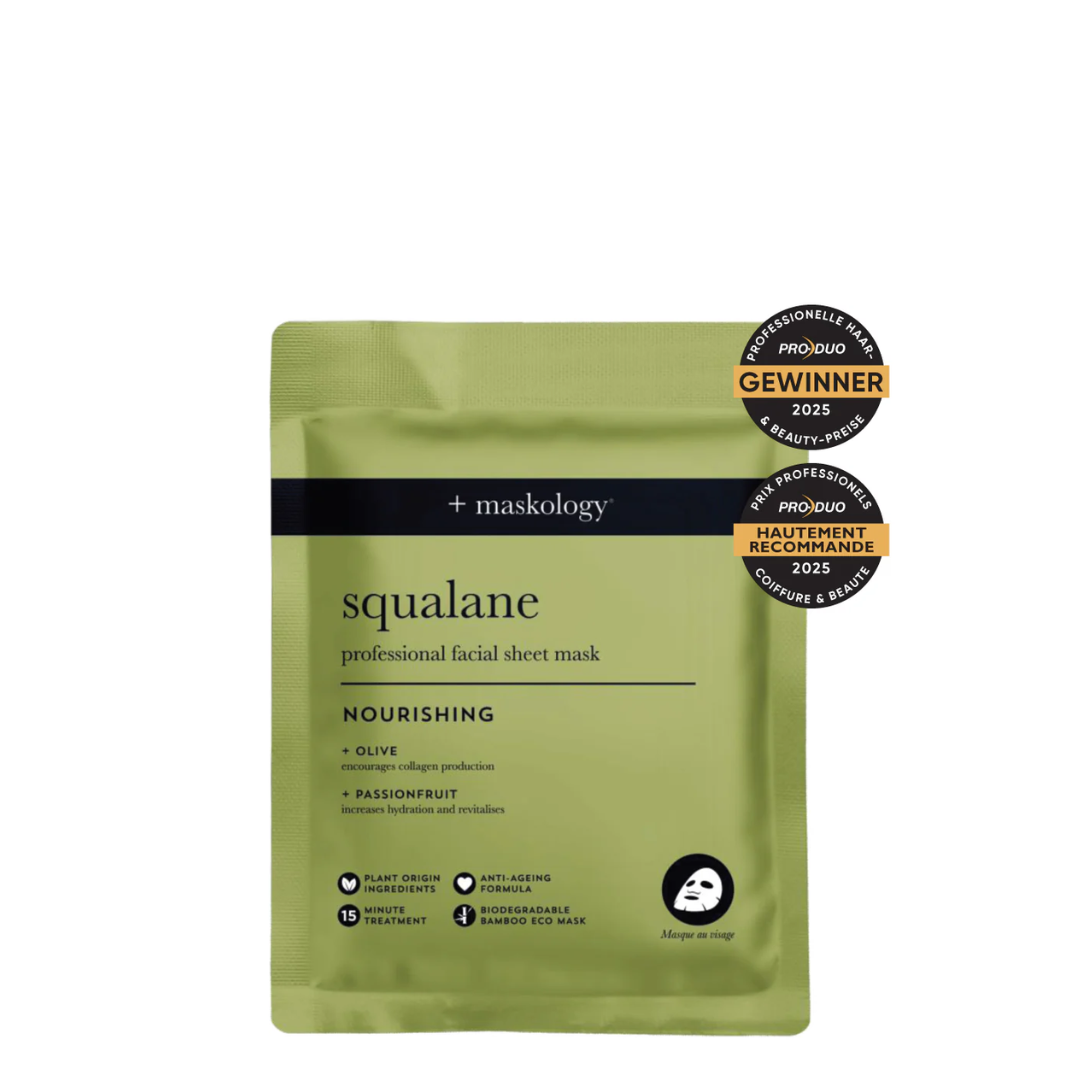 Maskology Squalane Professional Facial Sheet Mask Sachet – Haircare Works