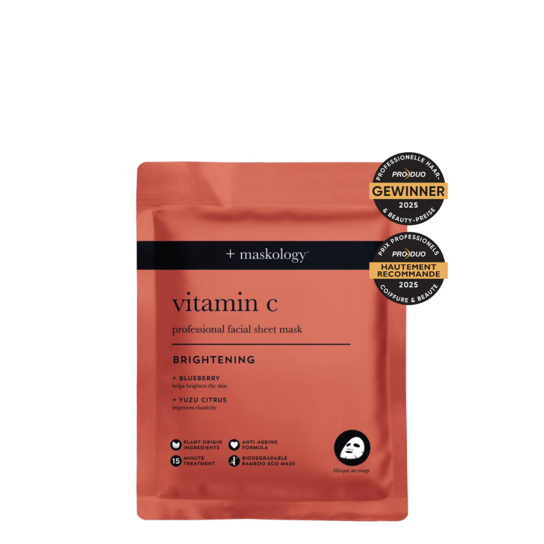 Maskology Vitamin C Professional Facial Sheet Mask Sachet – Haircare Works