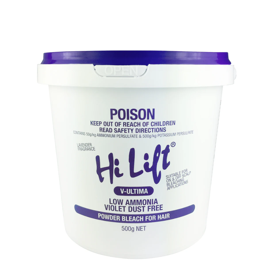 Hi Lift Bleach Powder Violet 500g Tub – Haircare Works