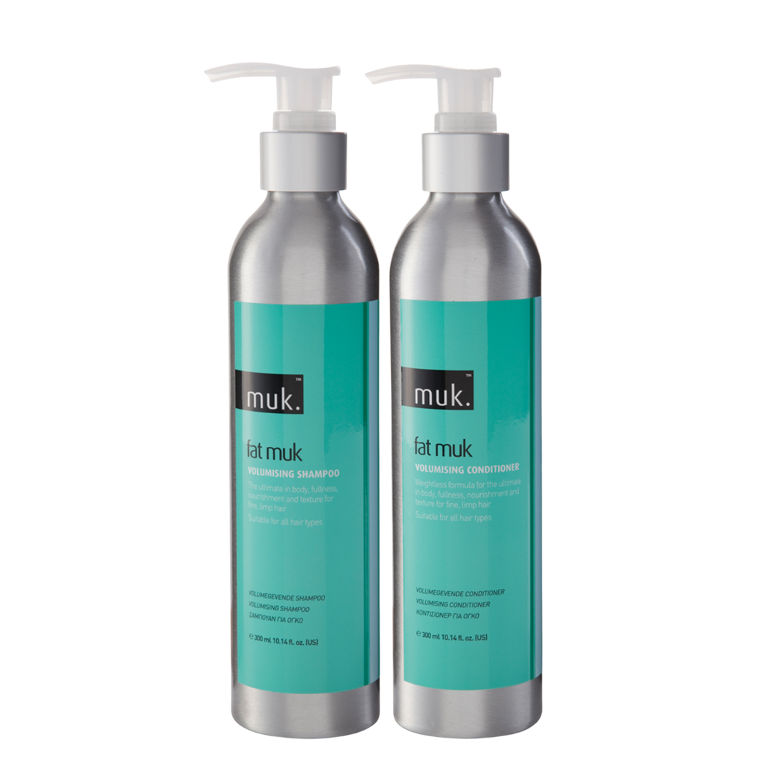 Muk Fat Muk Volumising Shampoo & Conditioner Duo – Haircare Works