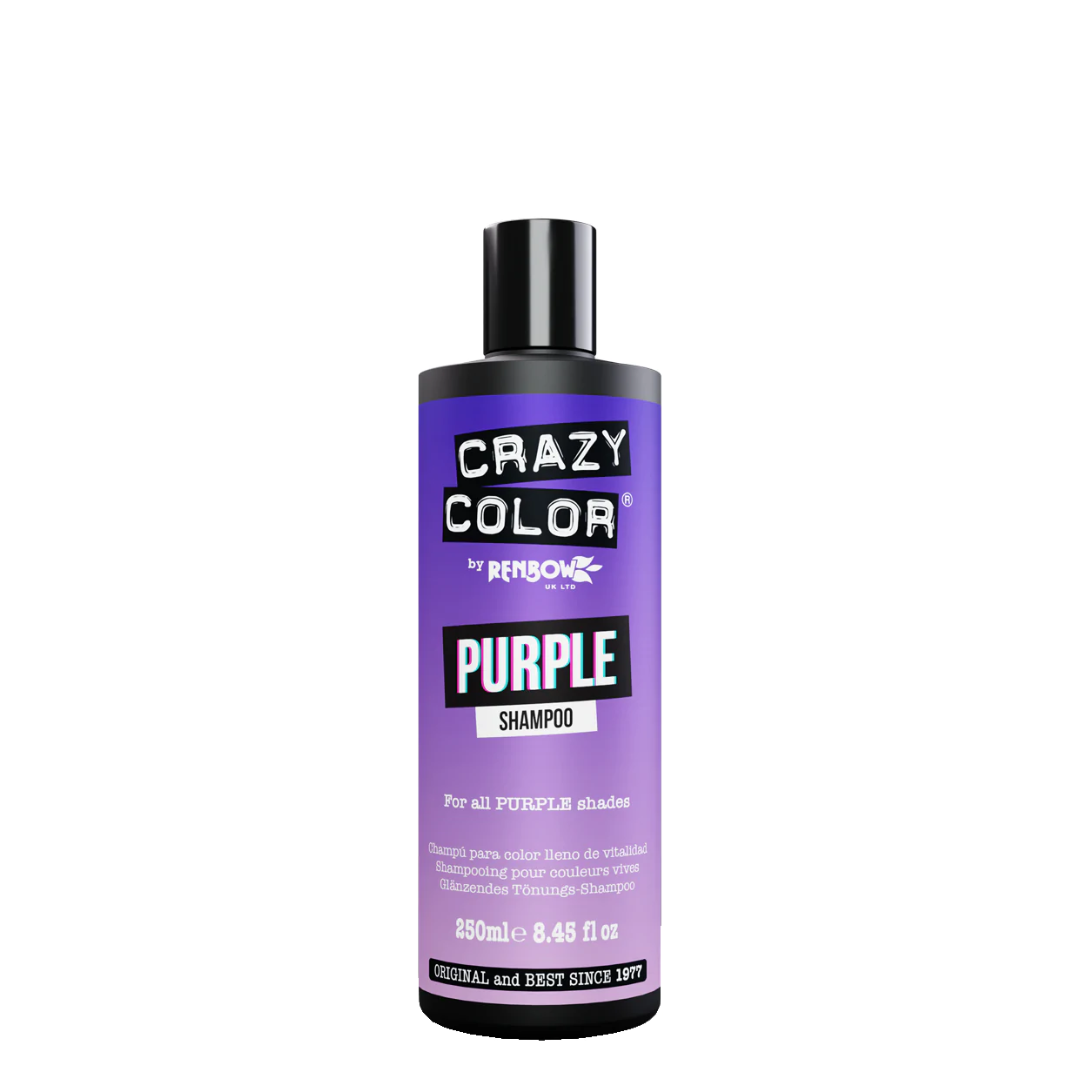 Crazy Color Shampoo 250ml - Purple – Haircare Works