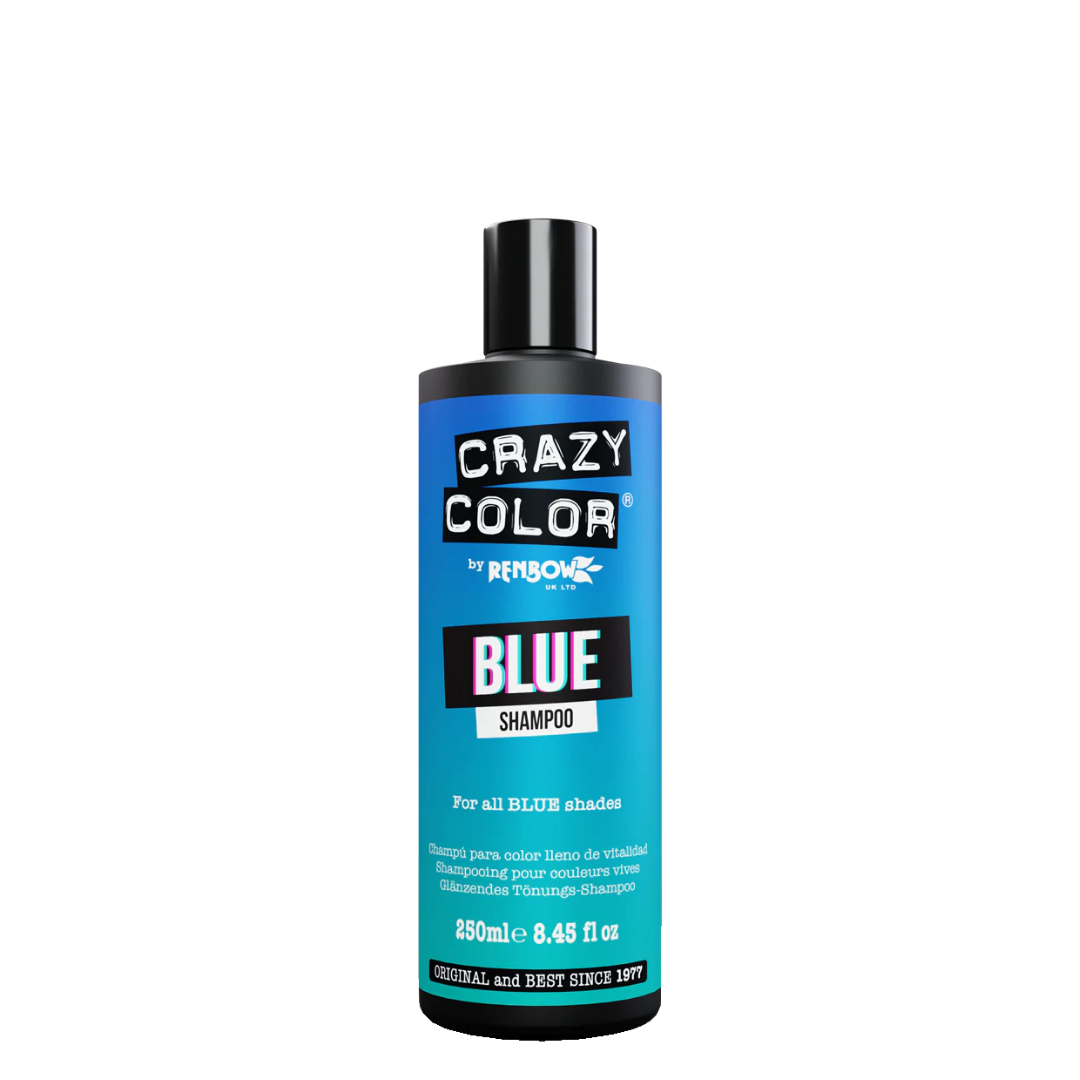 Crazy Color Shampoo 250ml - Blue – Haircare Works