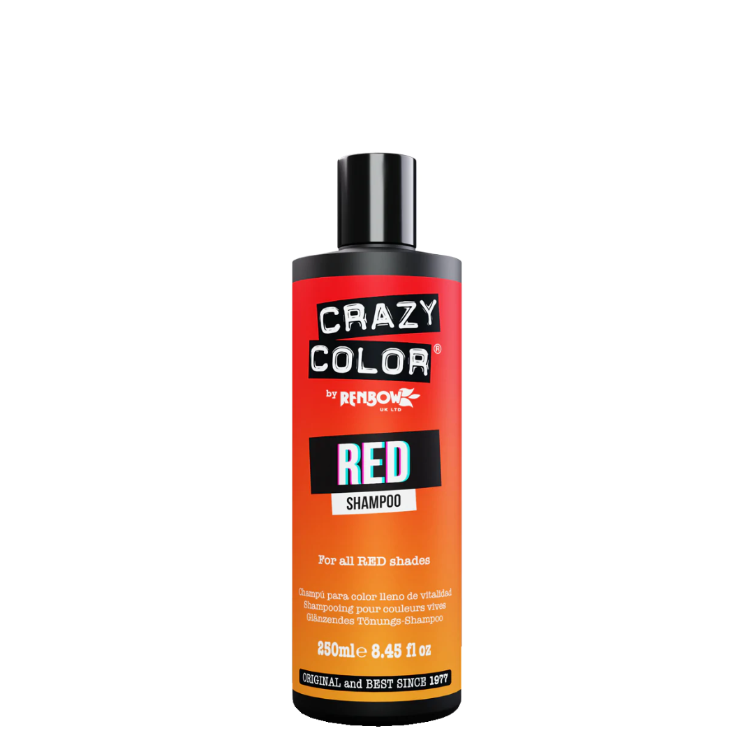 Crazy Color Shampoo 250ml - Red – Haircare Works